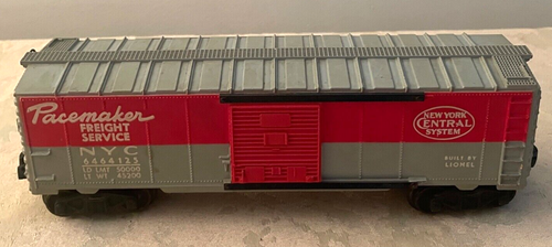 VINTAGE LIONEL 6-6464/125 NEW YORK CENTRAL 0 GAUGE BOXCAR, PACEMAKER ...