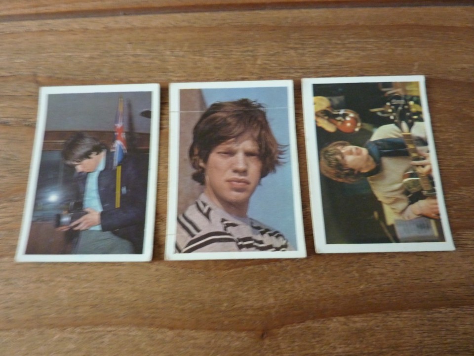 A&BC The Rolling Stones Cards from 1965 - Pick & Choose Your Cards ...
