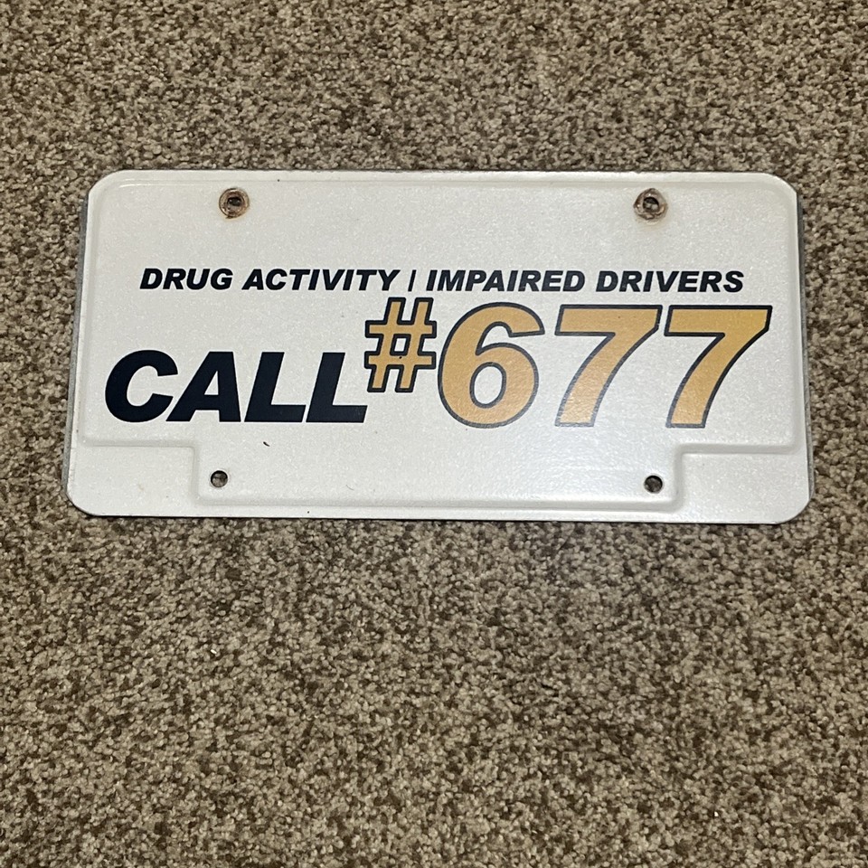 Ohio Police License Plate CALL #677 - Drug Activity - Impaired Drivers ...