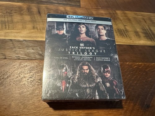 Justice League Trilogy 4K Ultra HD/Blu rays-Ultimate Collector’s ...