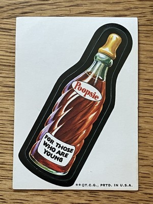 1973 Wacky Packs Poopsie Pepsi Cola Spoof | eBay