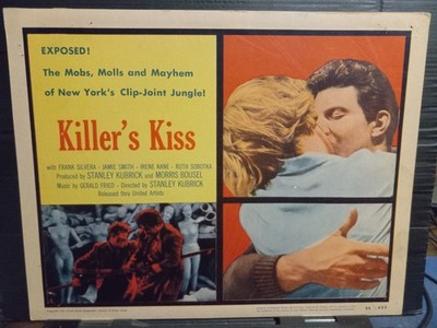 Title Card 1955 KILLER'S KISS 1st S Kubrick F Silvera Irene Kane ...