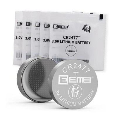 Pack Battery 3V Lithium Battery Button Coin Cell Batteries 2477 5 ...