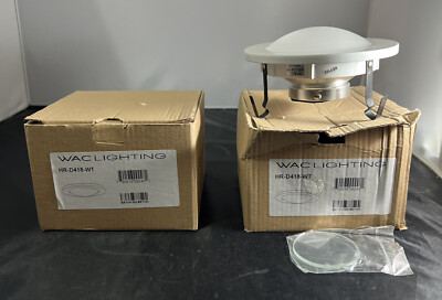 WAC 2 Lighting Recessed Low Voltage Trim Drop Dish Shower,white HR-D418 ...