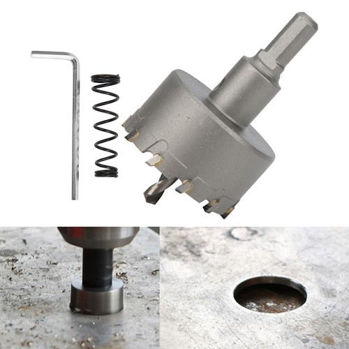 Carbide Hole Saw Metal Reaming Drill Bit For Metal Thick Plate ...