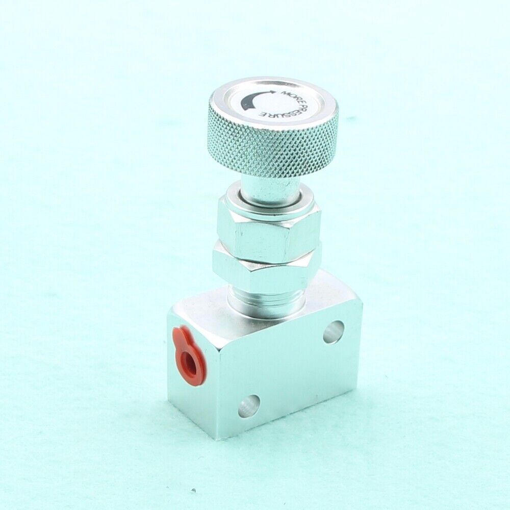 Silver Adjustable Car Offroad Knob Screw Type Brake Proportioning Valve ...
