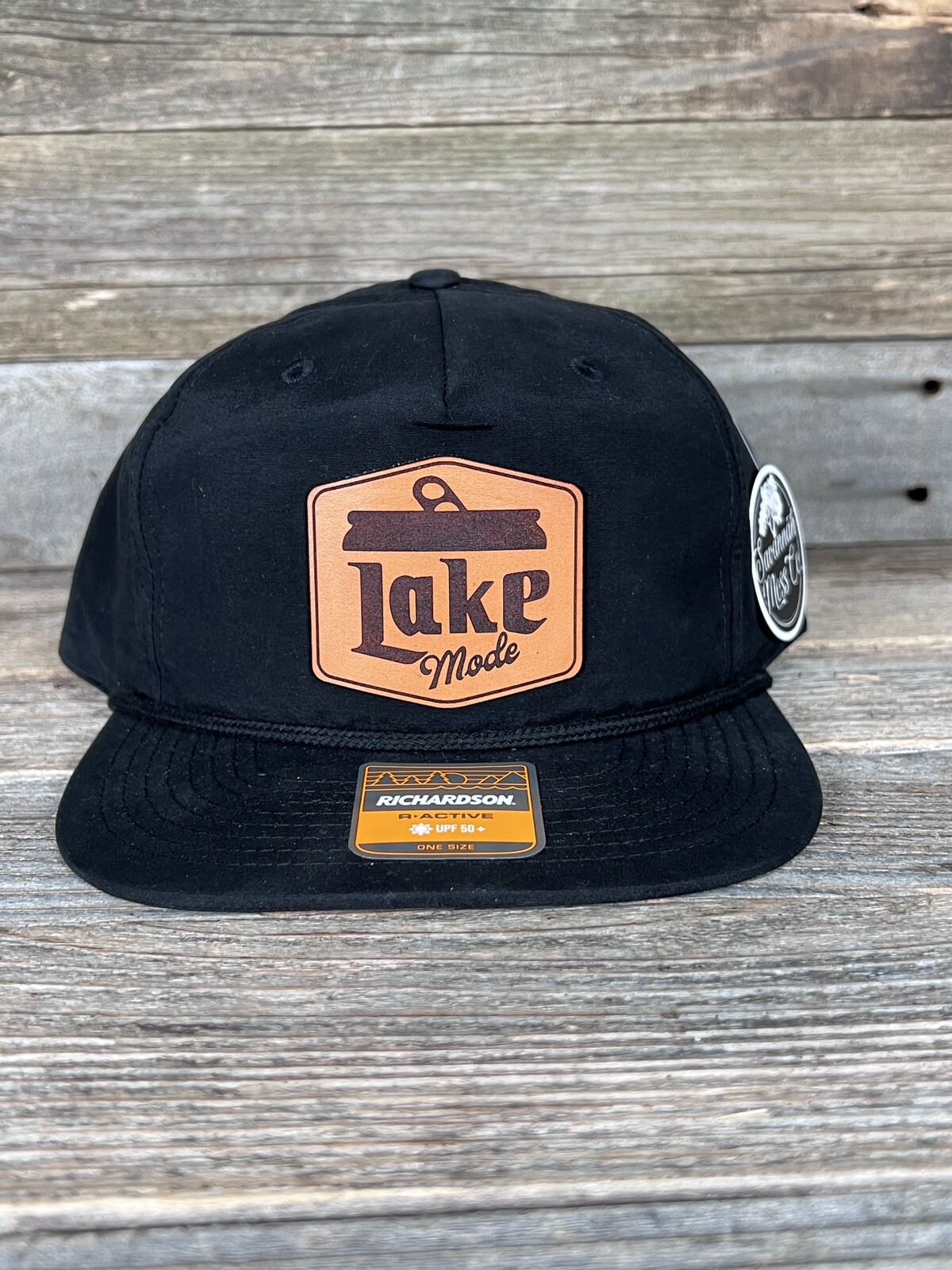 Lake Mode Leather Patch Umpqua Snapback Hat | eBay