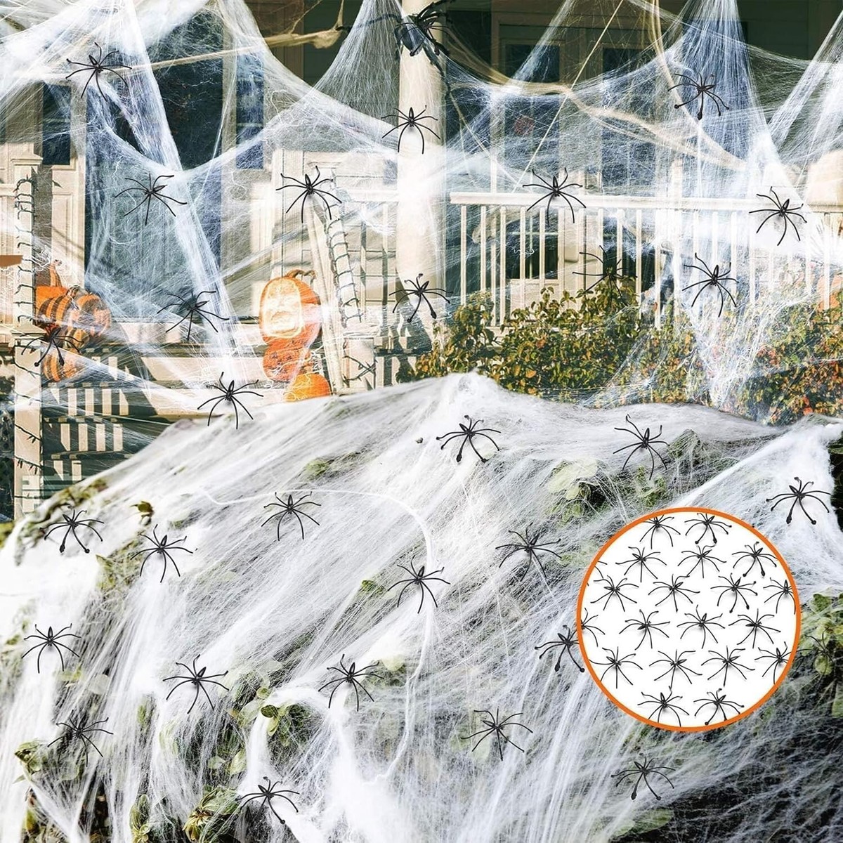 Scary Halloween Decorations Spider Webs 2024 Spider Webs Halloween