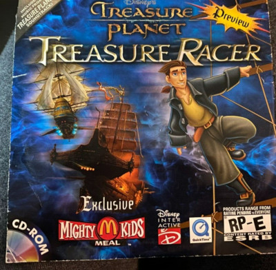 New Disney’s Treasure Planet Treasure Racer Preview CD-ROM from Mighty ...