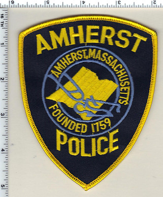 Amherst Police (Massachusetts) Shoulder Patch - new from 1992 | eBay