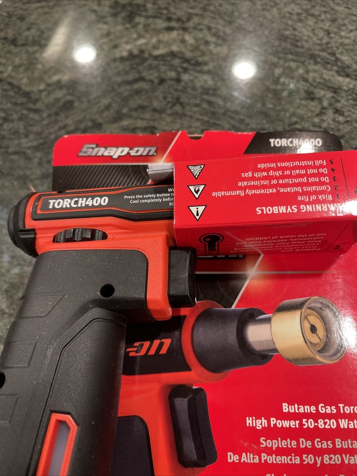 snap on torch400o butane gas torch in orange | eBay