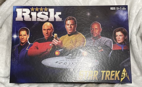 Star Trek 50th Anniversary Edition RISK Board Game 2016 New Open Box | eBay