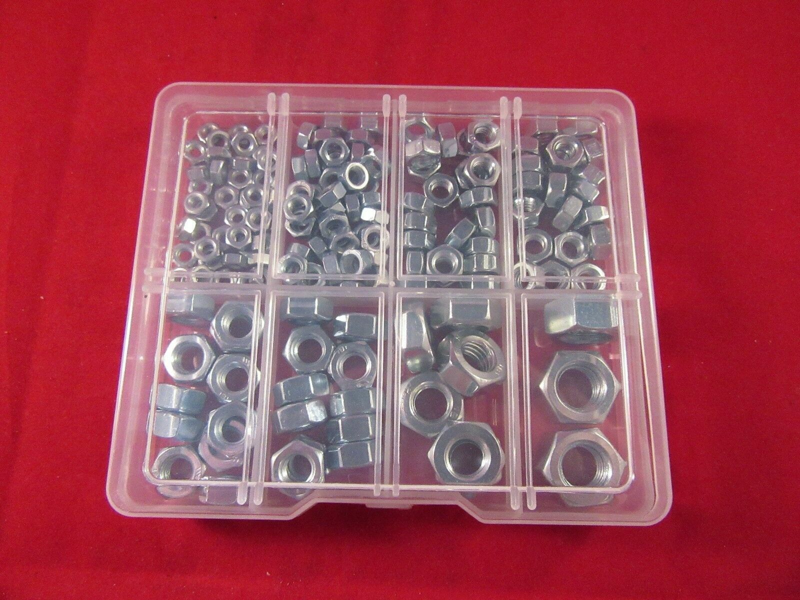 140 PCE M4 M5 M6 M8 M10 M12 Assortment Assorted Box Kit Set Full Hex ...