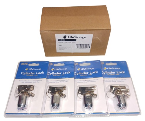 Life Storage cylinder lock solid brass 19mm maximum security garage ...