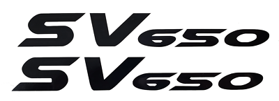 SV650 2nd Gen Motorcycle Tank Sticker Decal (2) | eBay