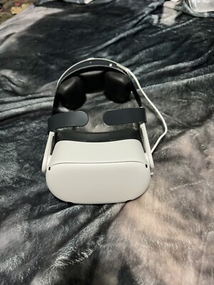 Meta Oculus Quest 2 128GB VR Headset with KKCOBVR Q2 Elite Head Strap ...