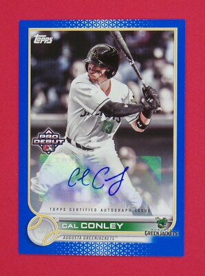 2022 Topps Pro Debut Cal Conley 059/150 Autographs Blue #PD195 | eBay
