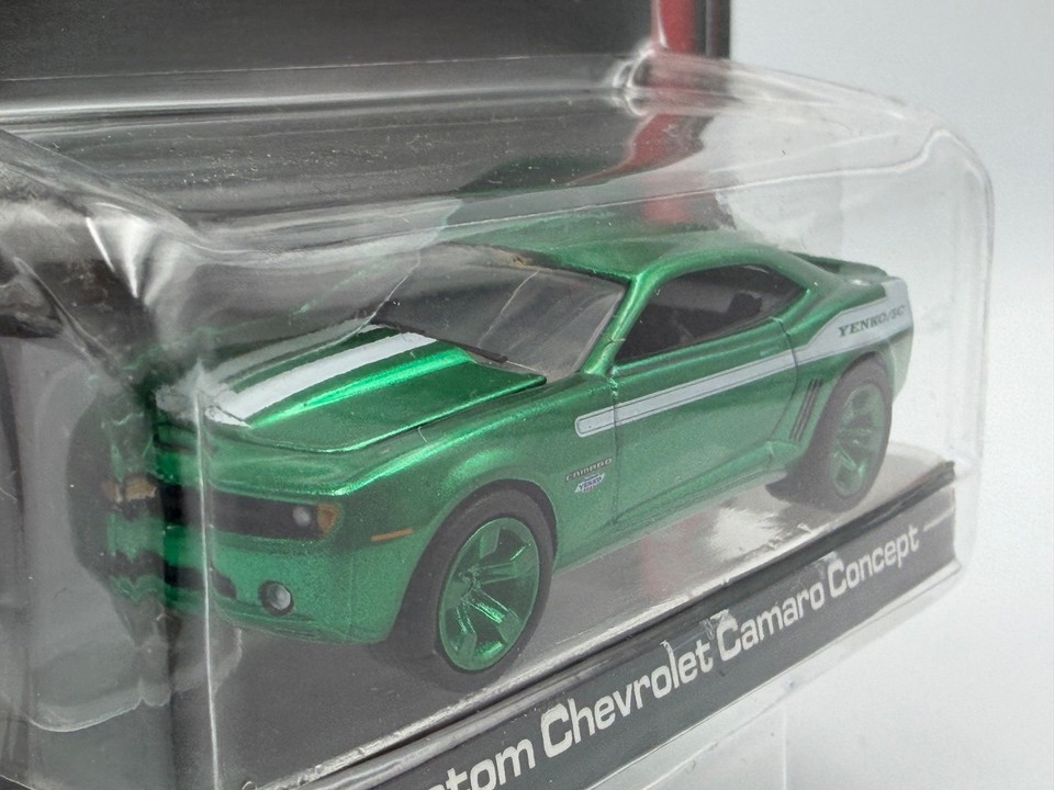 Greenlight Mini Muscle Cars Chevrolet Yenko Camaro, Green Machine, 1:64 ...