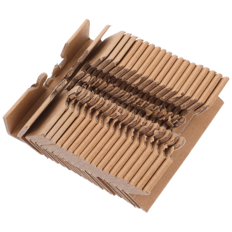 50 Pcs Paper Corner Protectors Cardboard Edge for Shipping Carton ...