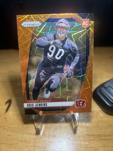 Kris Jenkins 2024 Panini Prizm #364 Rookie Cincinnati Bengals Lazer | eBay