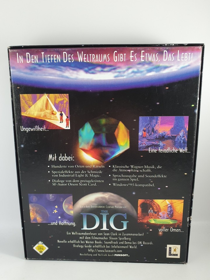 The Dig - LucasArts PC CD-ROM Big Box | eBay