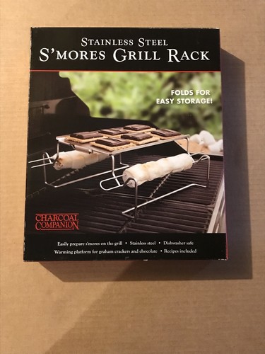 S'mores Grilling Rack Stainless Steel Charcoal Companion CC3131 *NEW ...