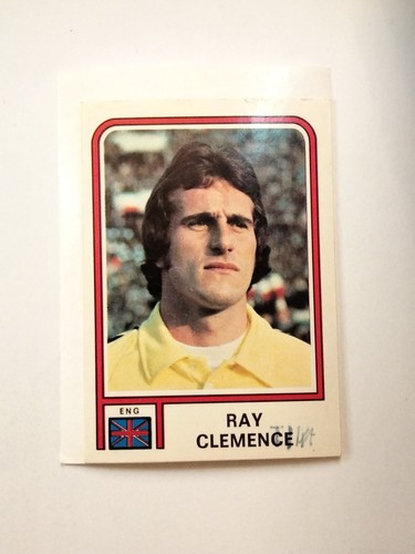 FIGURINA FIFA WC ARGENTINA 78 PANINI 1978 RAY CLEMENCE ENGLAND n 357 ...