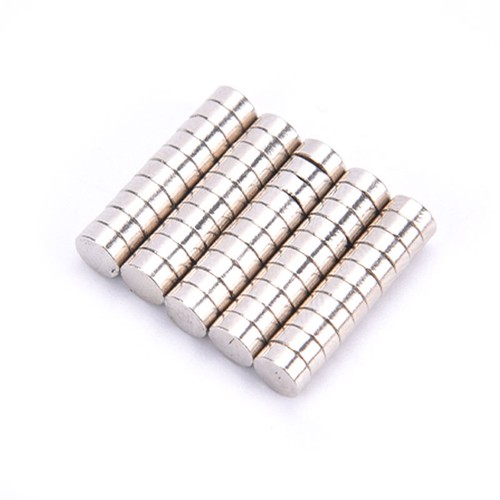50Pcs 4x2mm Round Shape Earth Neodymium Super Strong Magnetic Magnet ...