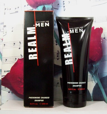 Realm For Men Pheromone Charged Shampoo 6.8 FL. OZ. NWB | eBay