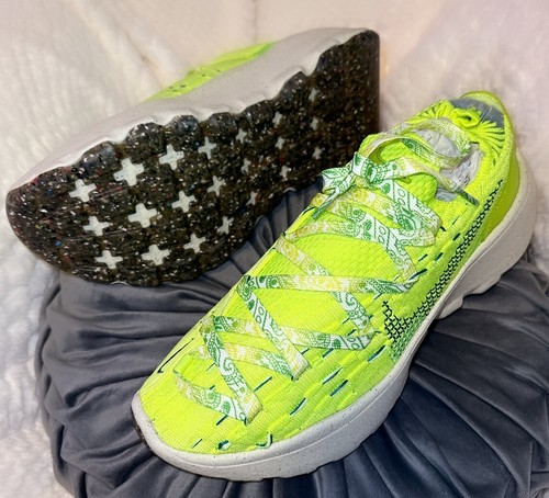 A🪀Nike Women's Space Hippie 04 DA2725-700 Neon Athletic Shoes - Size 10 ...
