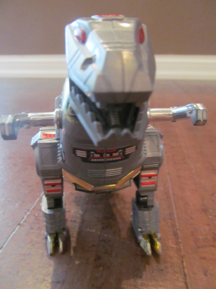 1984 Transformers G1 Grimlock Dinobot in Original Uncut Box - Complete ...