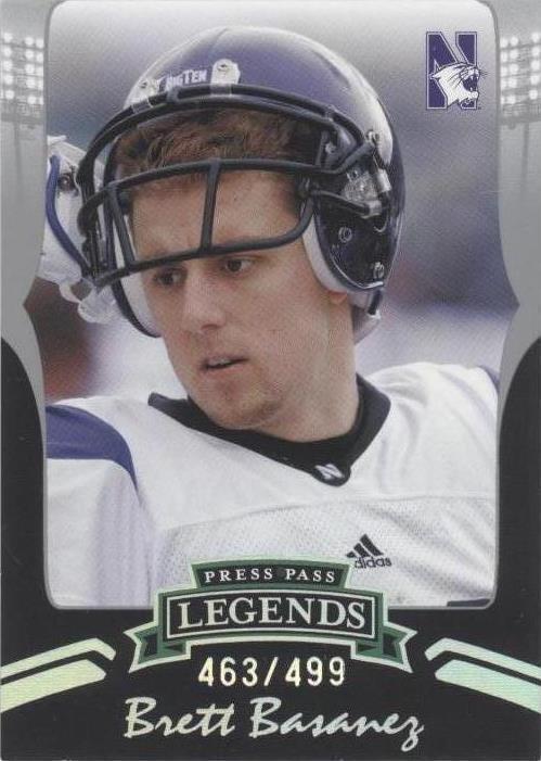 2006 Press Pass Legends - Brett Basanez #S24 Silver /499 (RC) for sale ...