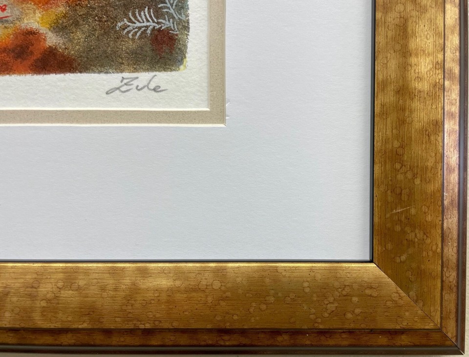 Zule Moskowitz "Cafe de Buenos Aires- Tango Argentina" Hand Signed ...