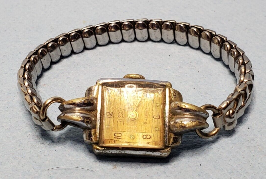 Vintage Roxy 15 Jewels Watch Parts or Repair | eBay