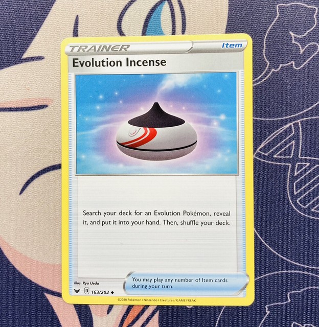 Pokémon TCG Evolution Incense Sword & Shield Base Set 163/202 Regular ...