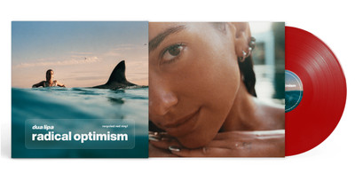 DUA LIPA - RADICAL OPTIMISM - RED ROUGE LP VINYL - LIMITED EDITION 2024 ...
