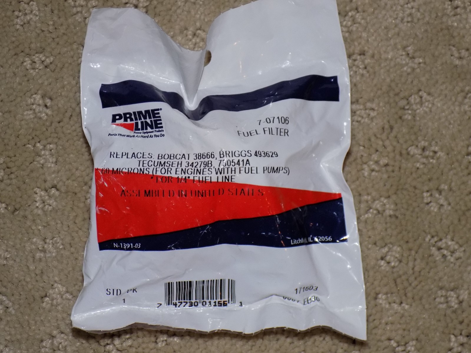 20 Prime Line Parts - 7-07074 7-02780 7-07106 7-01909 7-07476 7-02363 7 ...