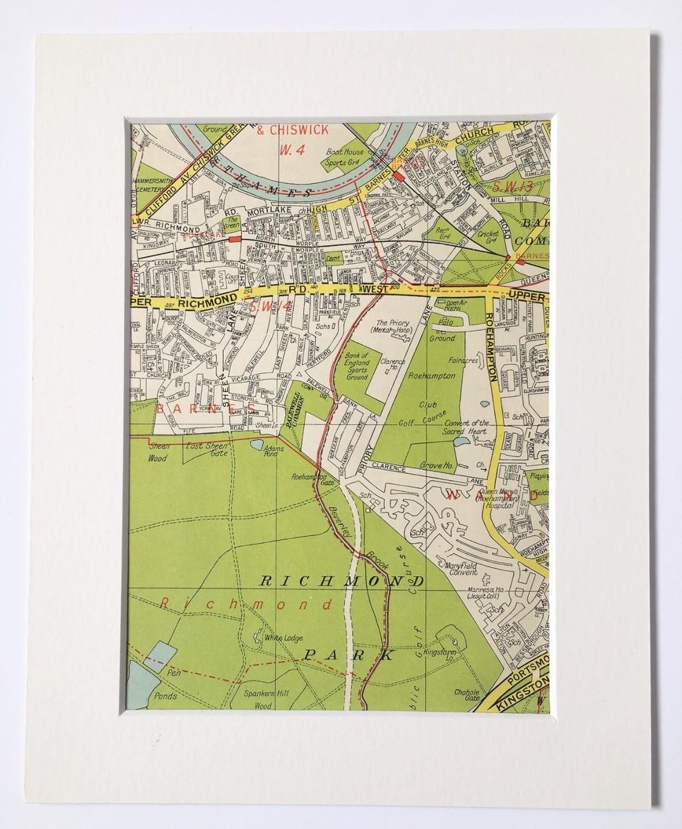 Richmond Park London Map Travelogue: London Hikes Putney To Richmond