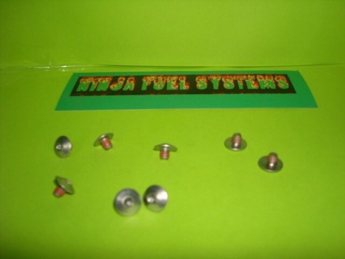 HOLLEY 4150 8 PK BUTTON HEAD THROTTLE PLATE BUTTERFLY SCREW 8-32 X 3/16 ...
