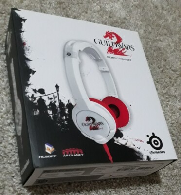 Guild Wars 2 SteelSeries 3.5mm jack GAMING HEADSET (PC) gw ii gw2 brand ...