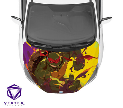 Teenage Mutant Ninja Turtles Raphael Hood Wrap Weatherproof Vinyl Decal ...