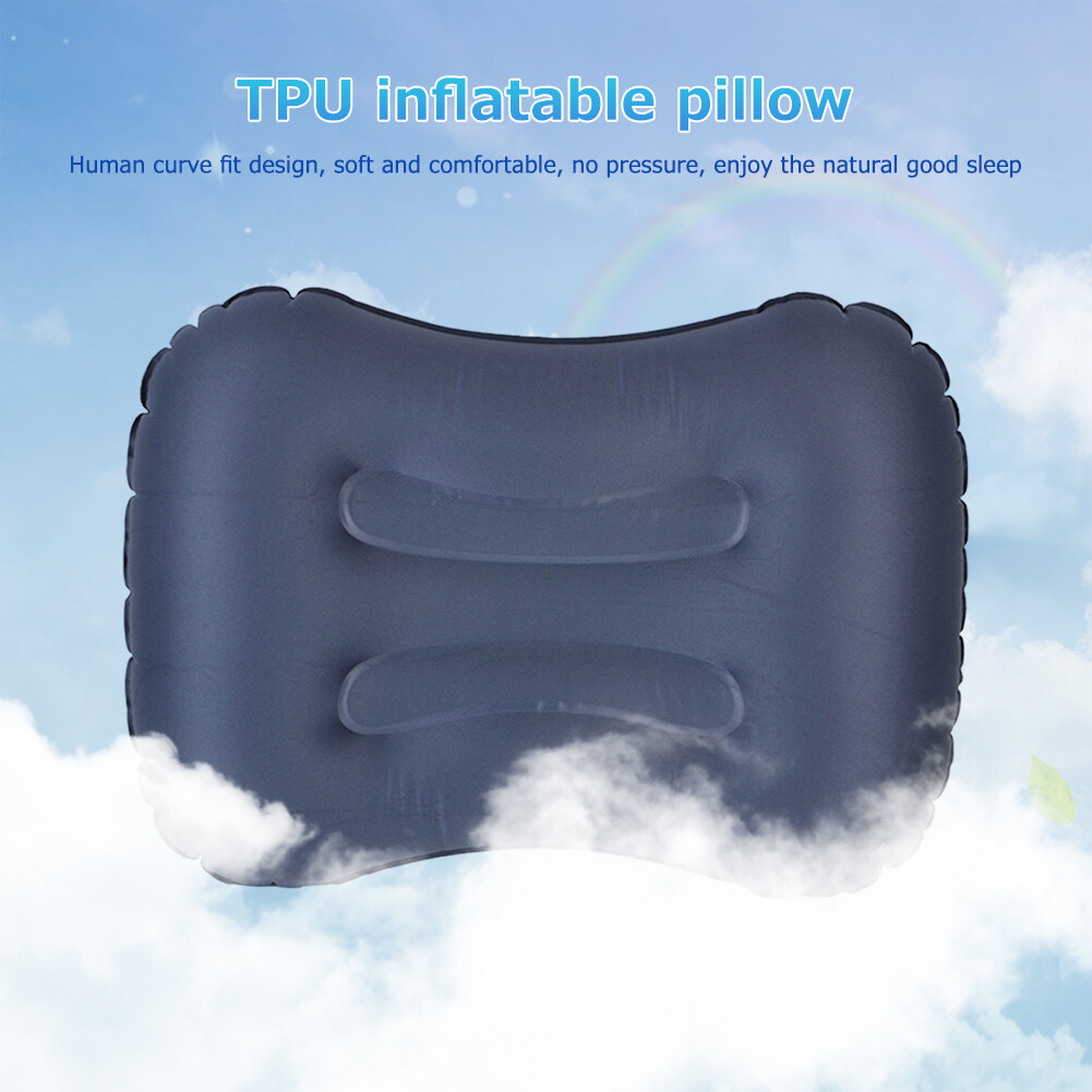 AU Camping Pillow Ultralight Outdoor Pillow Inflatable Waist Cushion ...