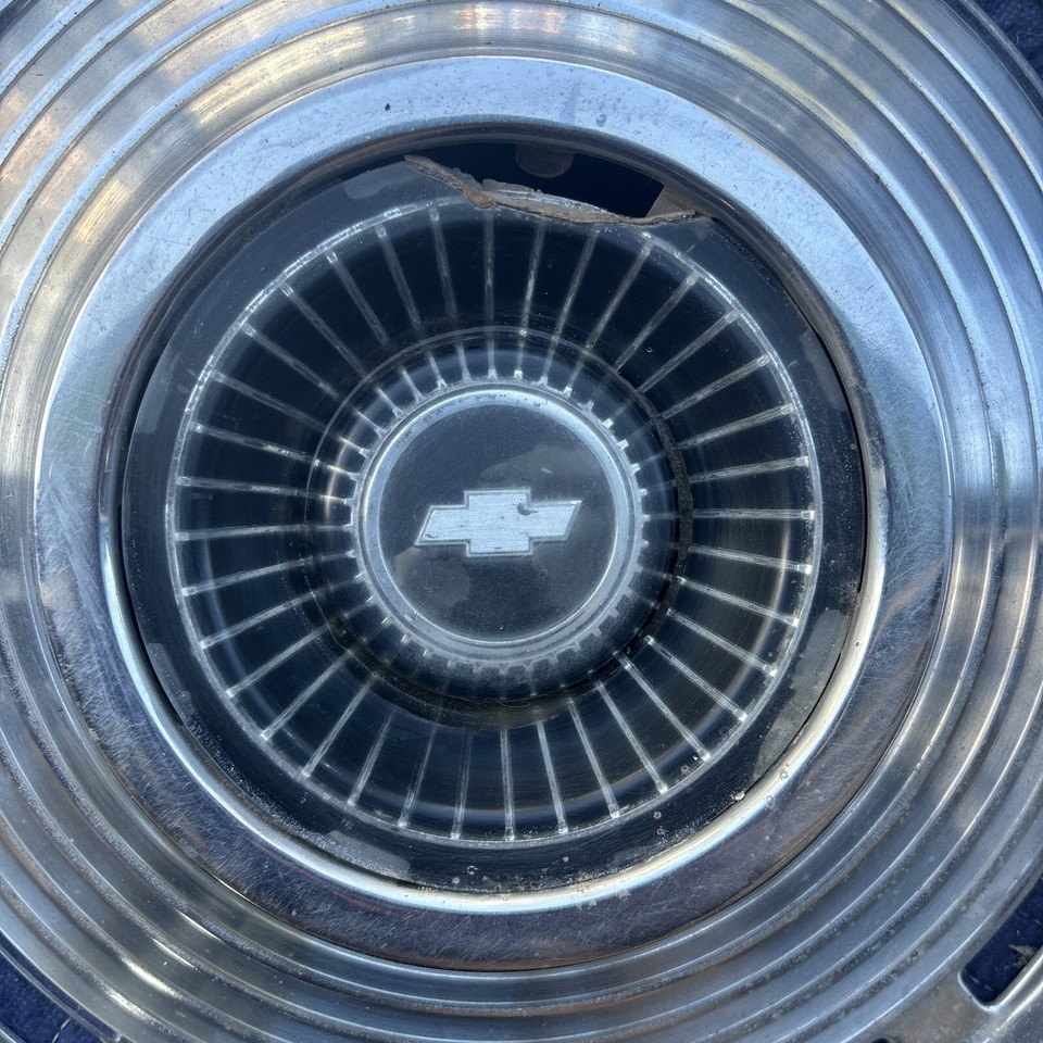 VINTAGE 1960’s CHEVY IMPALA BELAIR BISCAYNE 14" HUBCAPS WHEEL COVERS | eBay