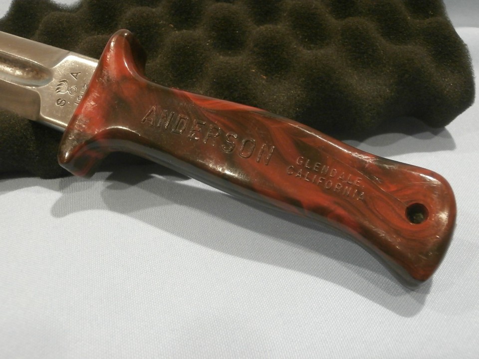 WW2 WWII ANDERSON KNIFE GLENDALE, CA SA 1913 RARE!! | eBay