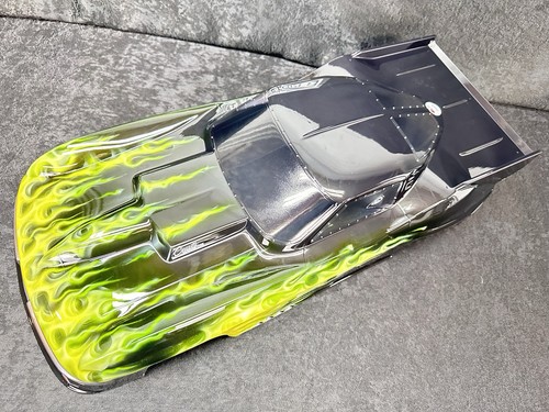 CUSTOM PAINTED RC DRAG BODY NO PREP LOSI 22S AE DR10 TRAXXAS SLASH 1963 ...