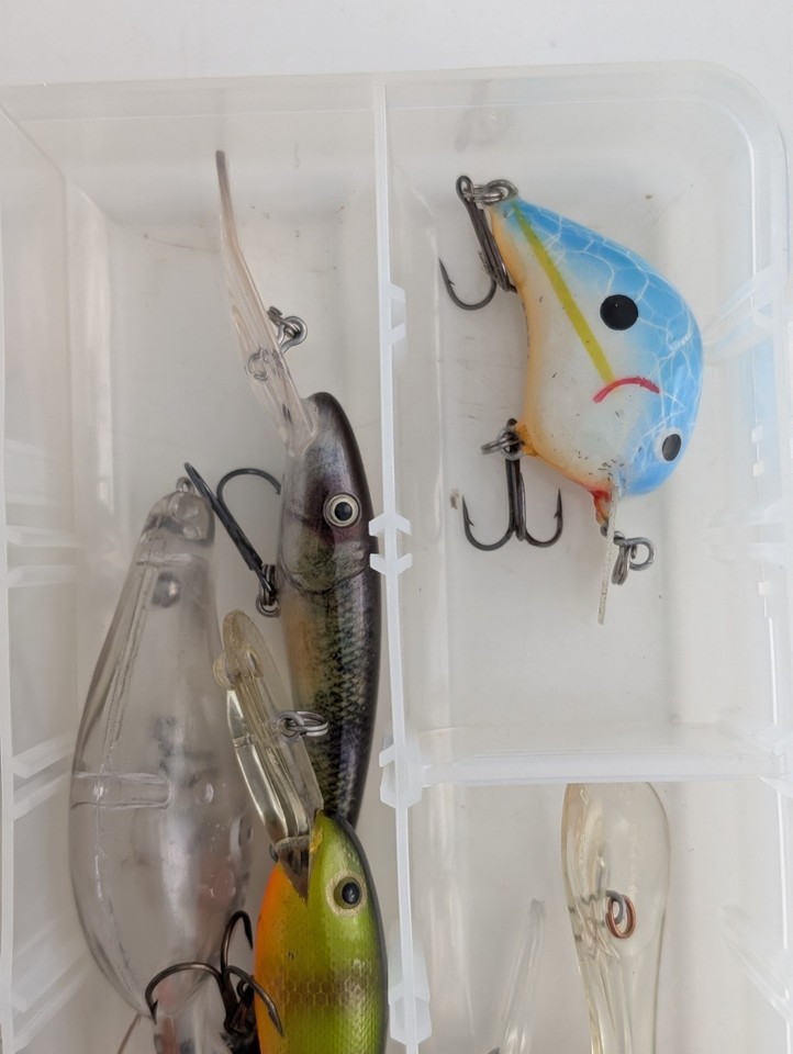 Plano 3750 Tacklebox Full of Bass Fishing Tackle with Crankbaits ...