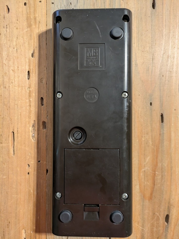 Microvision Game System Milton Bradley | eBay