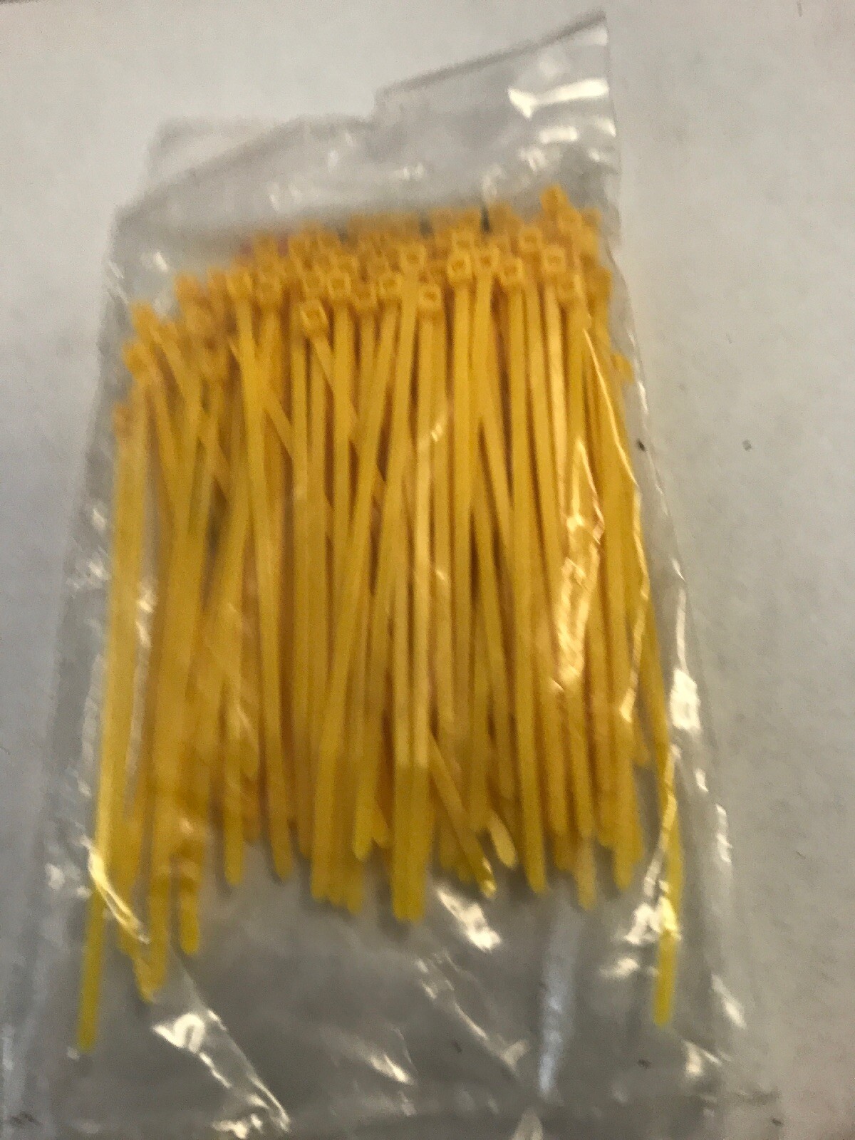 Hellermann Tyton T18R4C2 Yellow 4” Zipties 100ct Made In USA | eBay