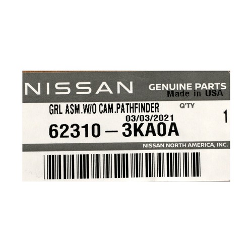 NEW OEM Nissan 2012-2017 Pathfinder Front Radiator Grille Assembly ...