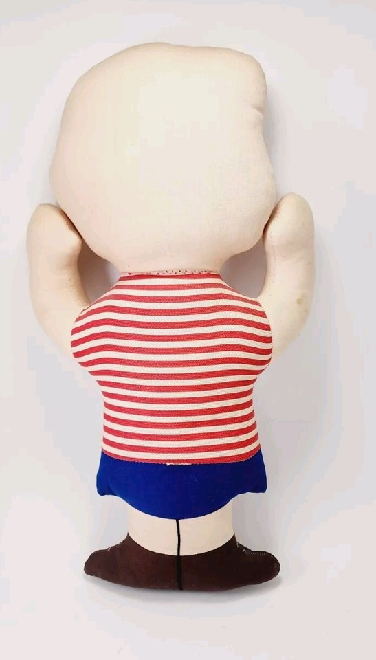 Vintage 1960s PEANUTS PLUSH LINUS Pillow Stuffed Doll 14" by Heinrich ...